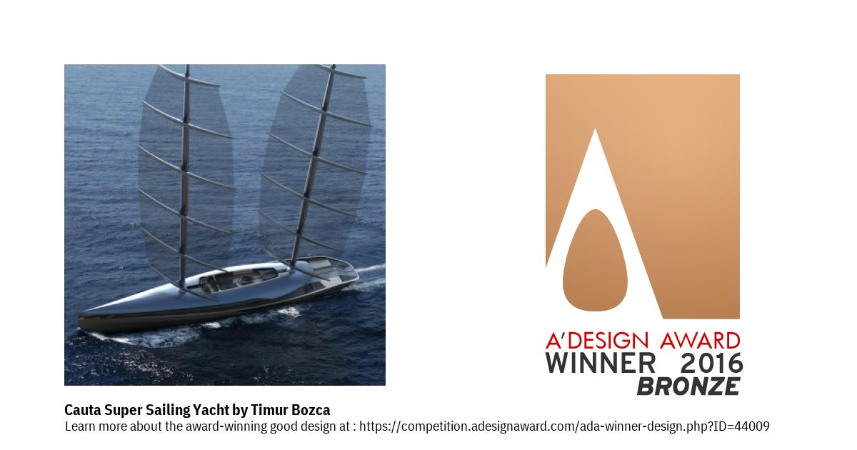 Cauta Super Sailing Yacht High Performance World Cruiser by Timur Bozca