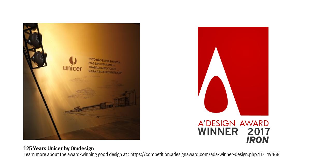 125 Years Unicer Exhibition by Omdesign