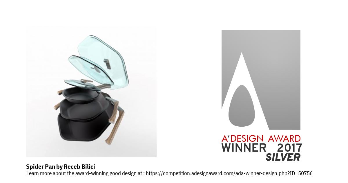 Spider Pan Folding Handled Pan Set by Receb Bilici