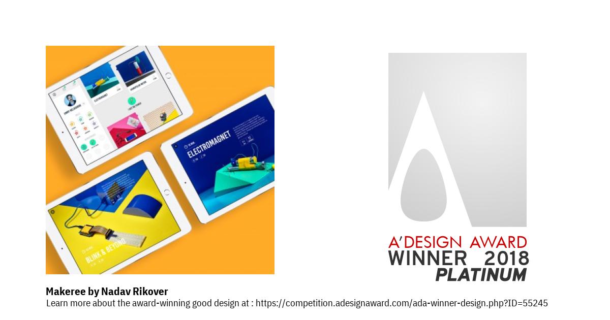 Makeree An educational tablet application by Nadav Rikover