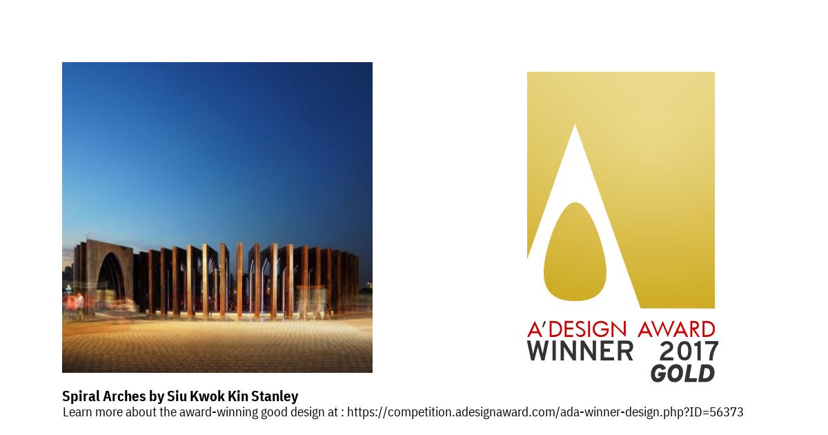 Spiral Arches Pavilion by Siu Kwok Kin Stanley