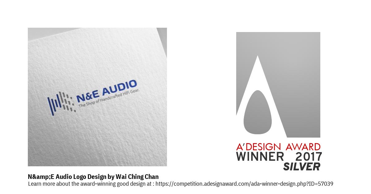 N&E Audio Logo Design Logo by Wai Ching Chan