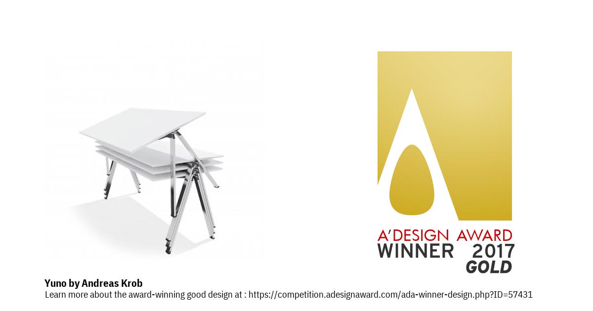 Yuno Multifunctional Stacking Table by Andreas Krob
