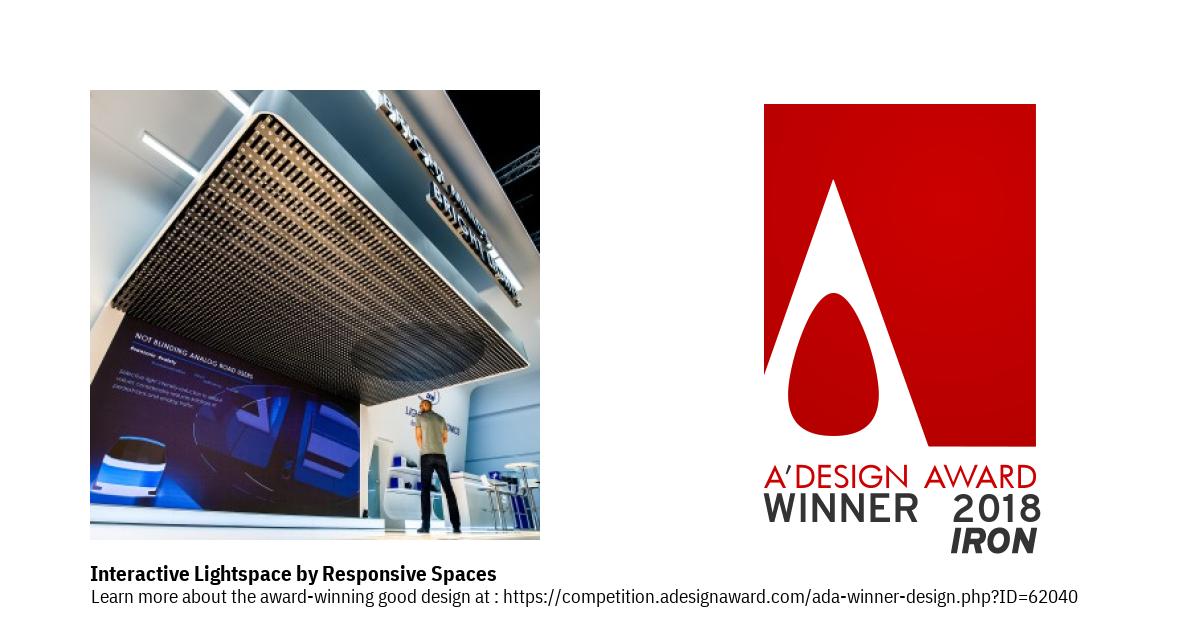 Interactive Lightspace Exhibition Highlight by Responsive Spaces