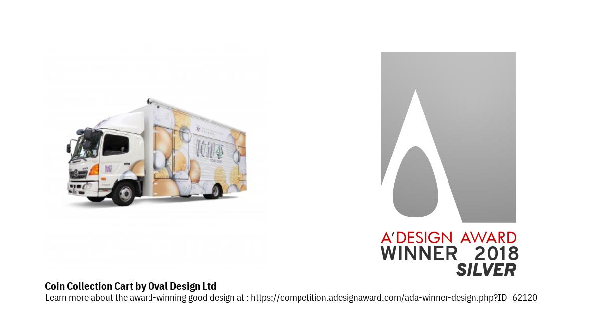Coin Collection Cart Mobile Cart by Oval Design Ltd