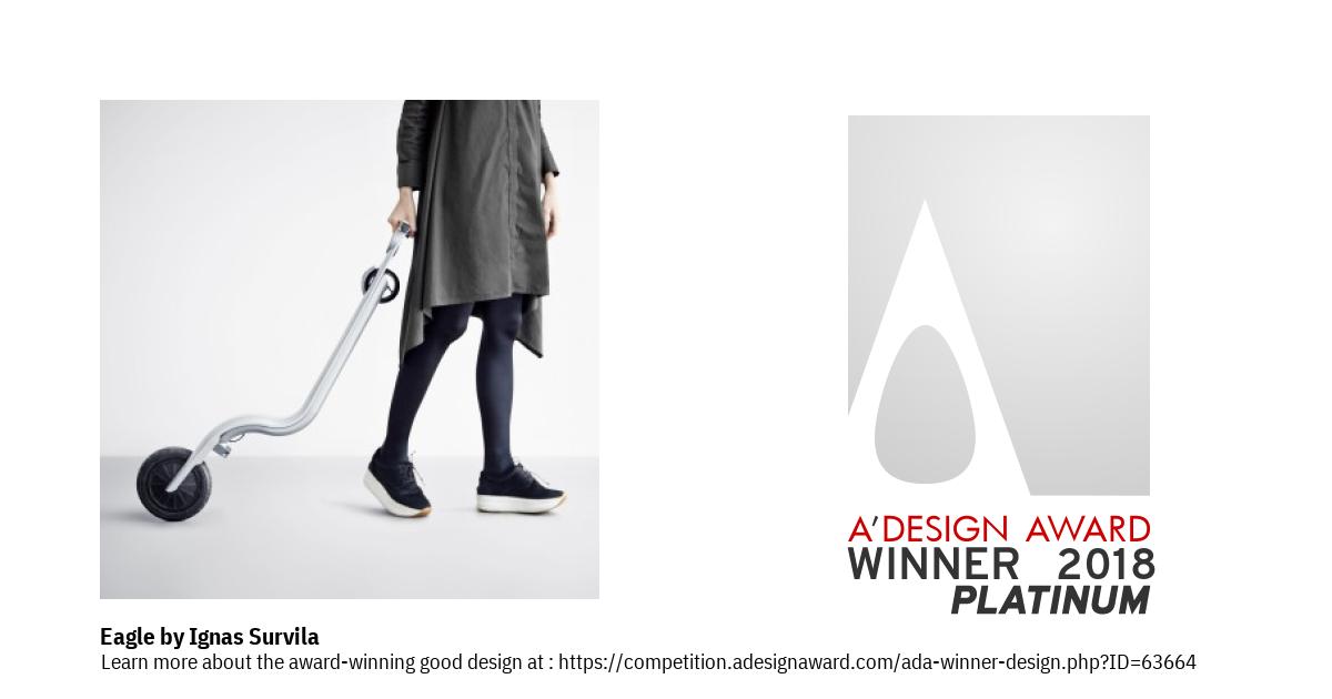 Eagle Electric kick scooter by Ignas Survila