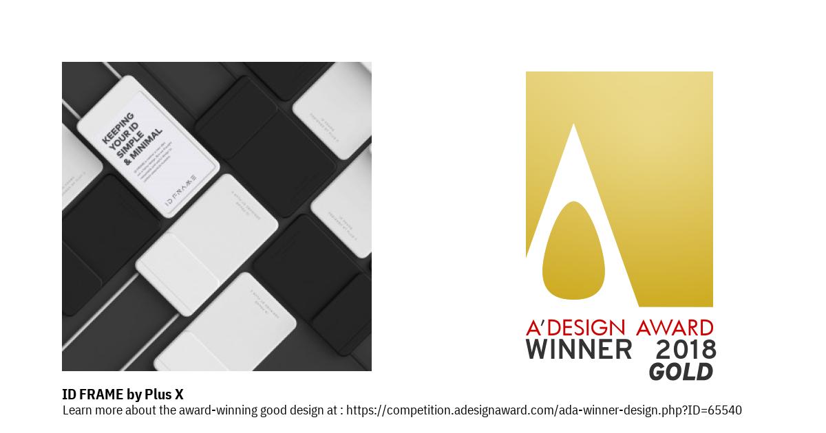 ID FRAME ID Card Holder by Plus X