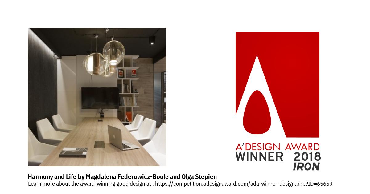 Harmony and Life Office by Magdalena Federowicz-Boule and Olga Stepien