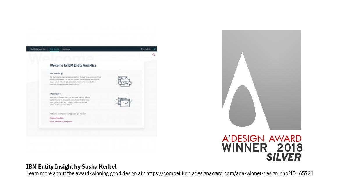 IBM Entity Insight Software Application by Sasha Kerbel