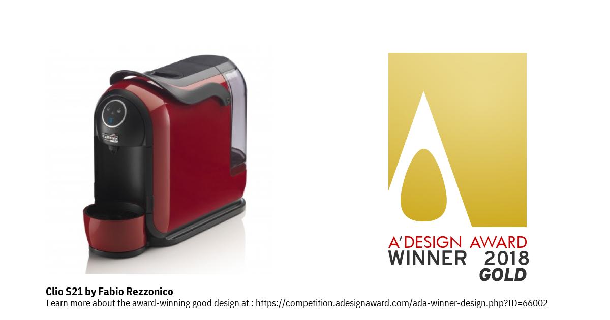 Clio S21 Coffee machine by Fabio Rezzonico