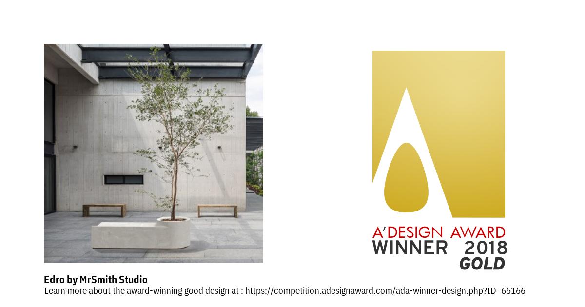 Edro Street furniture system by MrSmith Studio