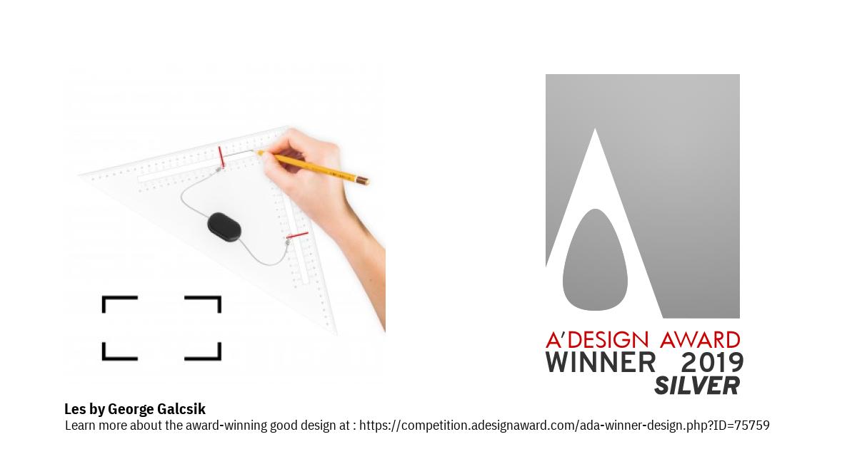 Les Quick L-Shape Ruler by George Galcsik