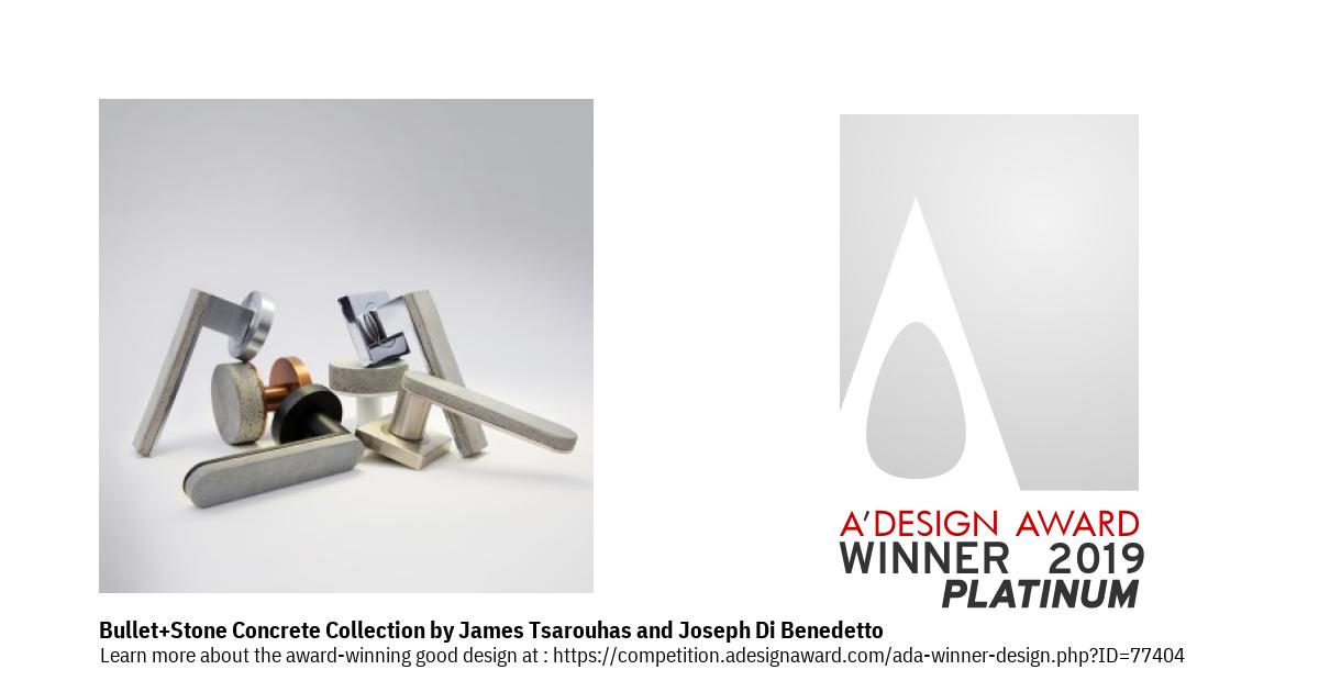 Bullet+Stone Concrete Collection Architectural Hardware by James ...
