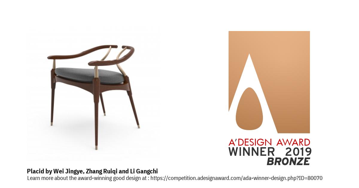 Placid Chair by Wei Jingye, Zhang Ruiqi and Li Gangchi