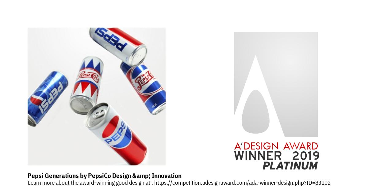 Pepsi Generations Beverage Packaging by PepsiCo Design & Innovation