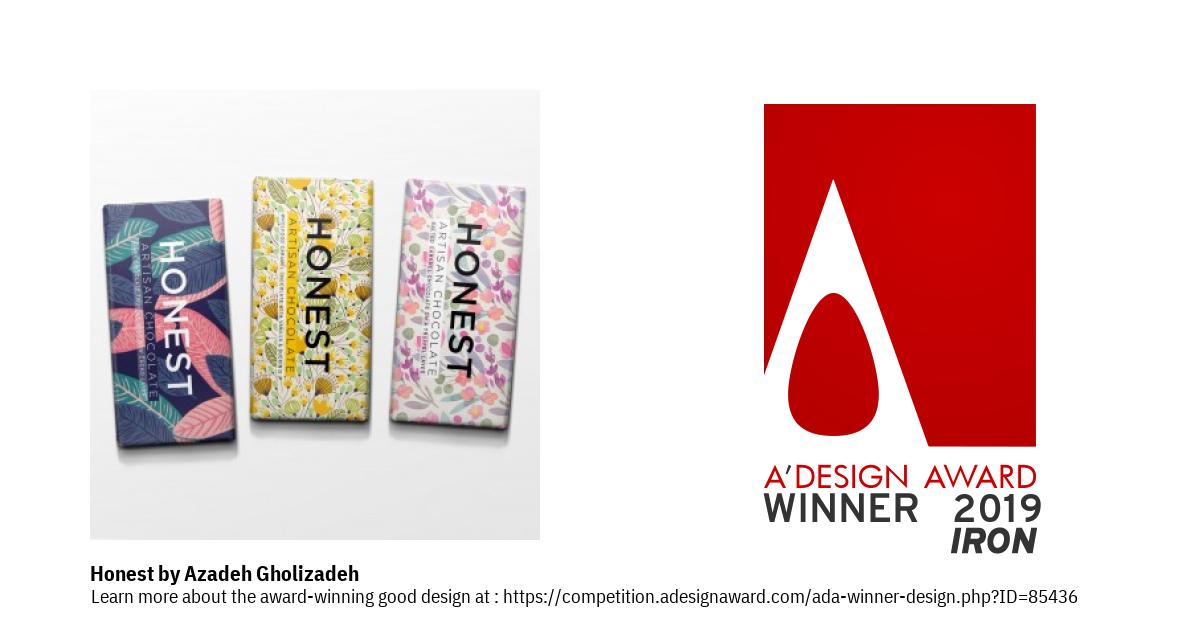 Honest Chocolate Packaging by Azadeh Gholizadeh