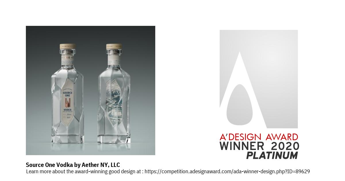 Source One Vodka Spirits and Alcohol by Aether NY, LLC